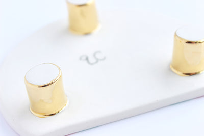 Gold Footed Rainbow Trinket Stand – Quiet Clementine